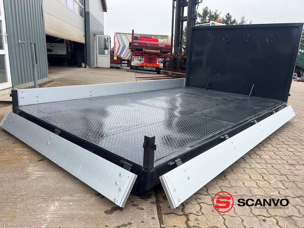 Scancon 3760 mm alu-lad m 200mm sider Åben - Scanvo Trucks Danmark A/S
