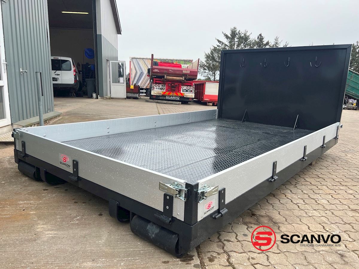 Scancon 3760 mm alu-lad m 200mm sider Åben - Scanvo Trucks Danmark A/S